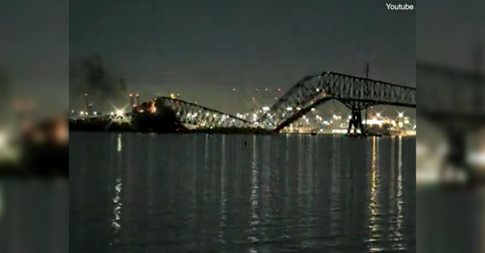 VIDEO : Effondrement spectaculaire du pont Francis Scott Key à ...